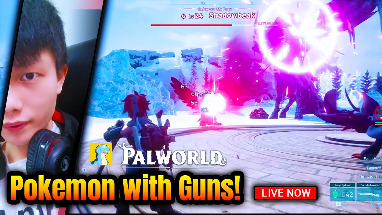 🔴Pokemon with Guns - Palworld Released! Let's Play now 幻兽帕鲁 直播 - YouTube