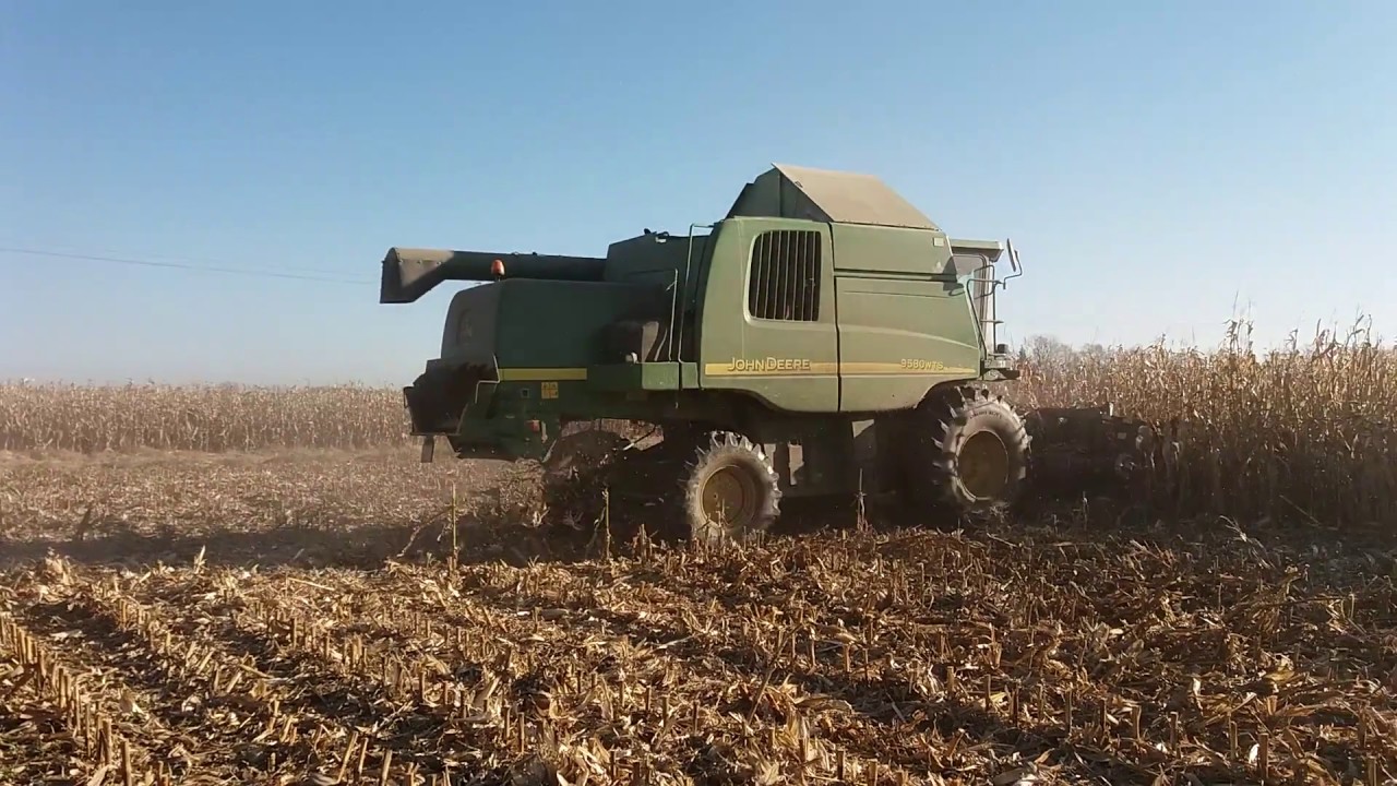 John Deere 9580 WTS u kukuruzu - YouTube