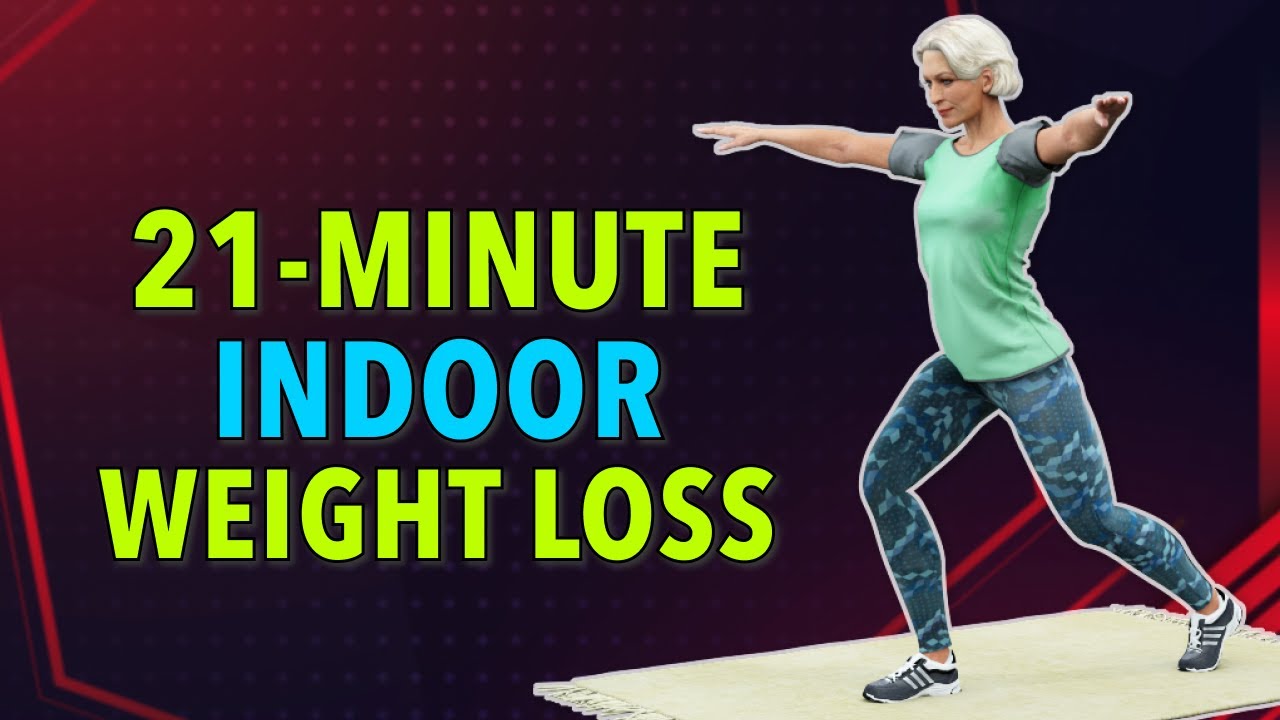 21-MINUTE INDOOR EXERCISING FOR SENIORS – INITIATE WEIGHT LOSS - YouTube