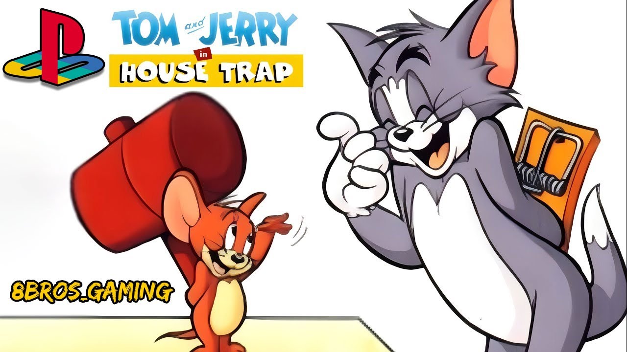 Tom and Jerry in House Trap | Full Gameplay Walkthrough | Classic PS1 ...