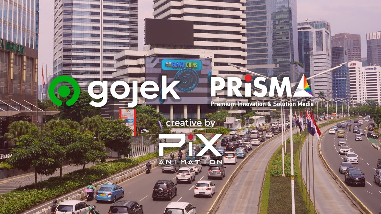 GoCoins by Gojek and Tokopedia 3D ads DOOH - Prisma Advertising - YouTube