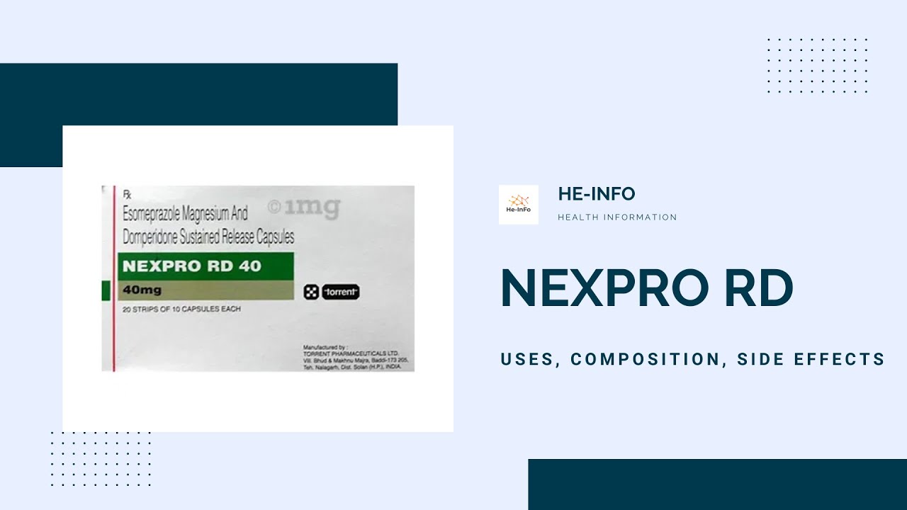 What is #Nexpro RD: Uses, side effects, composition, manufaturer ...