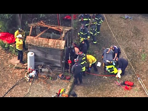 East Bay Firefighters Rescue Man Who Fell Into a Well