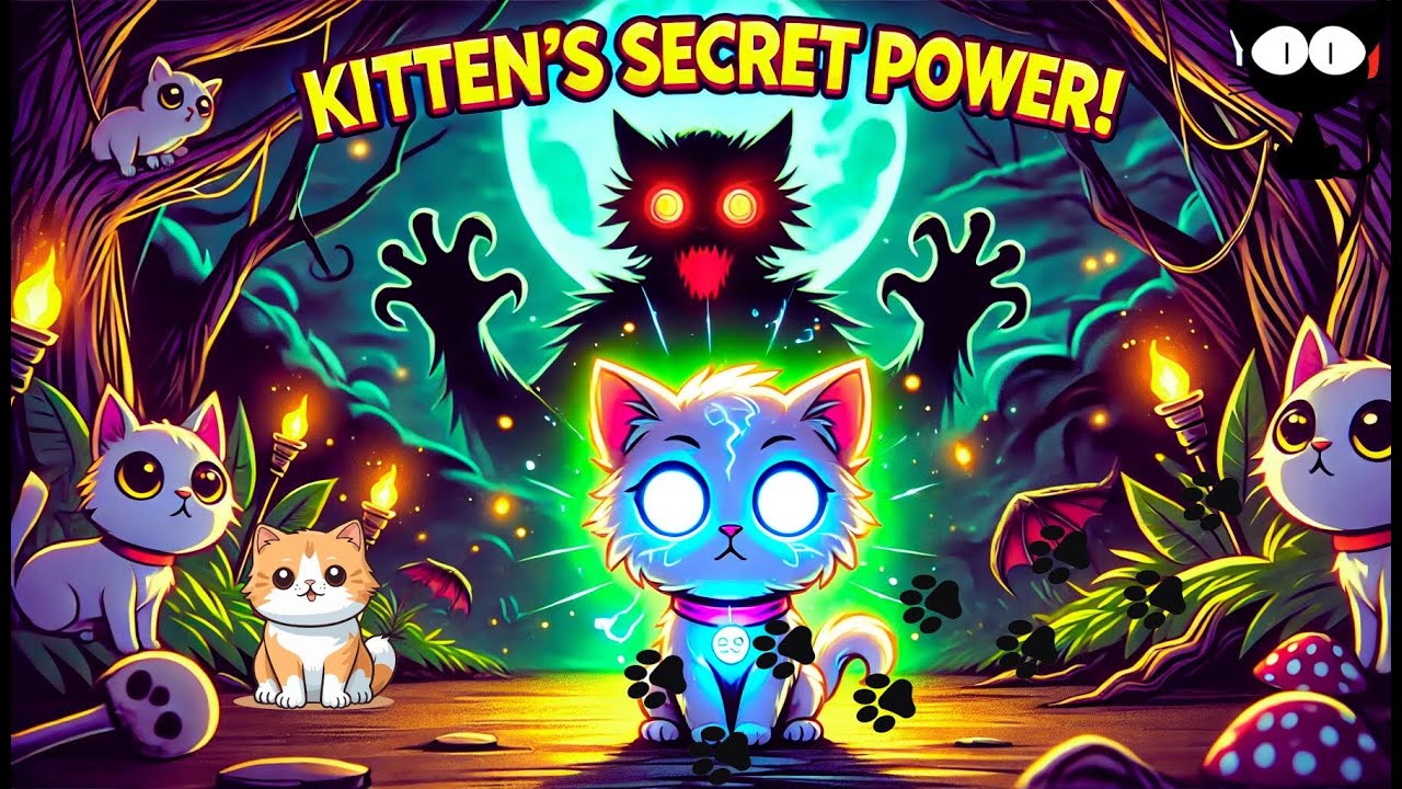 The Brave Kitten vs. the Jungle Beast | Supernatural Cat Adventure ...