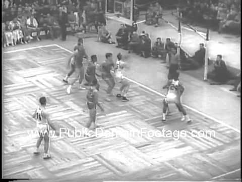 Boston Celtics win third straight NBA title 1961 newsreel archival ...