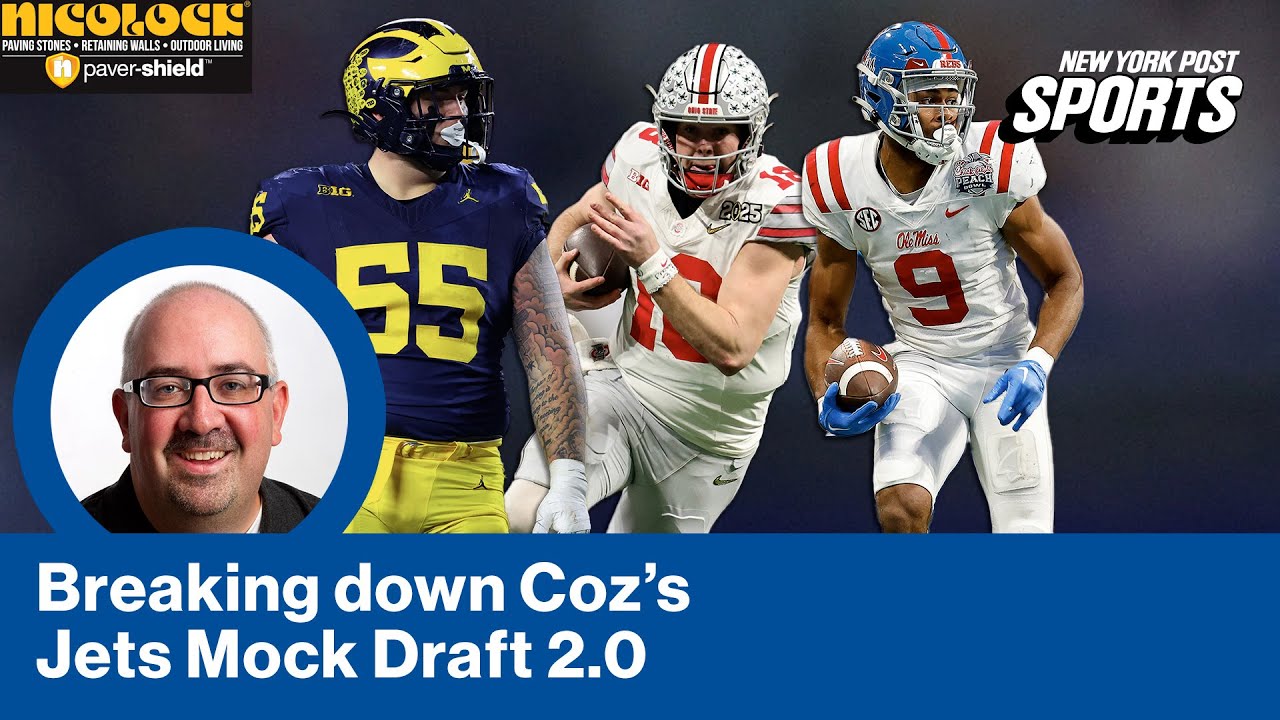 What Are The BEST 7 Round NFL Mock Draft Picks For New York Jets? - YouTube