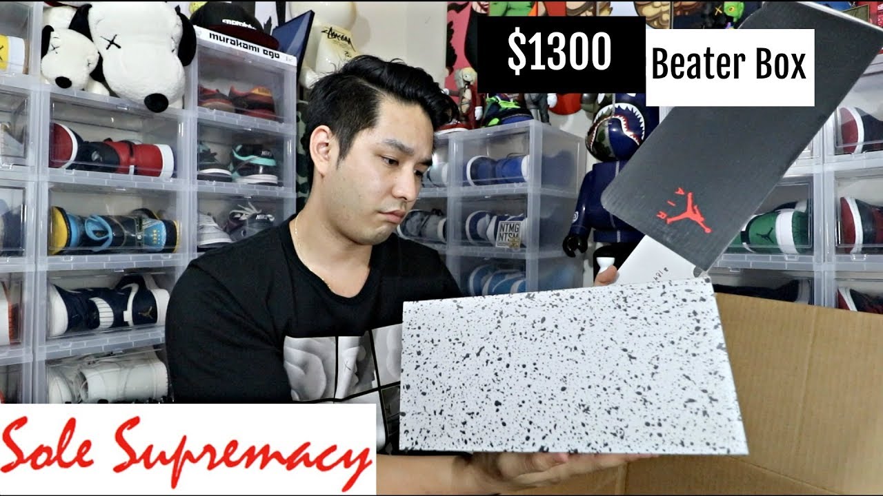Sole Supremacy Beater Box $1300 "Surprisingly Profitable?" - YouTube