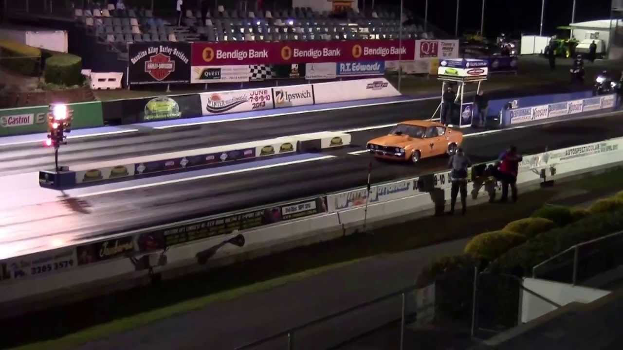Drag Racing compilation from Willowbank Raceway test and tune 26.6.2013 ...