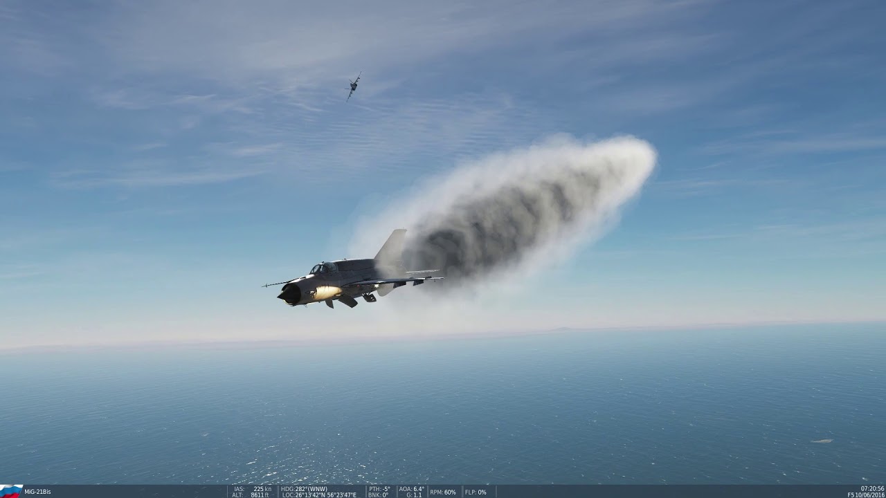 DOGFIGHT F 18 VS MIG21 - YouTube