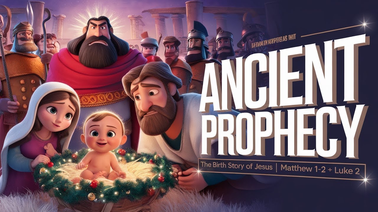The Birth Story of Jesus | A Bible Animated Christmas Special- Matthew ...
