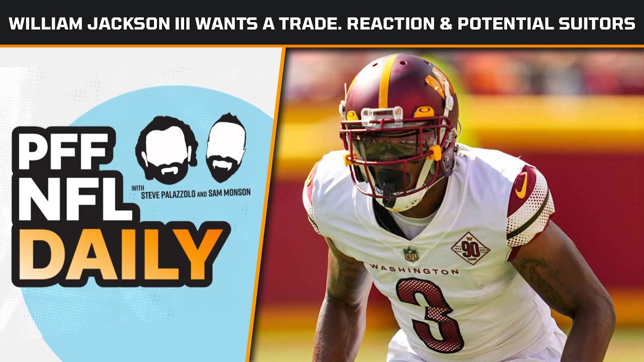 William Jackson III wants a trade. Reaction and potential suitors | NFL ...
