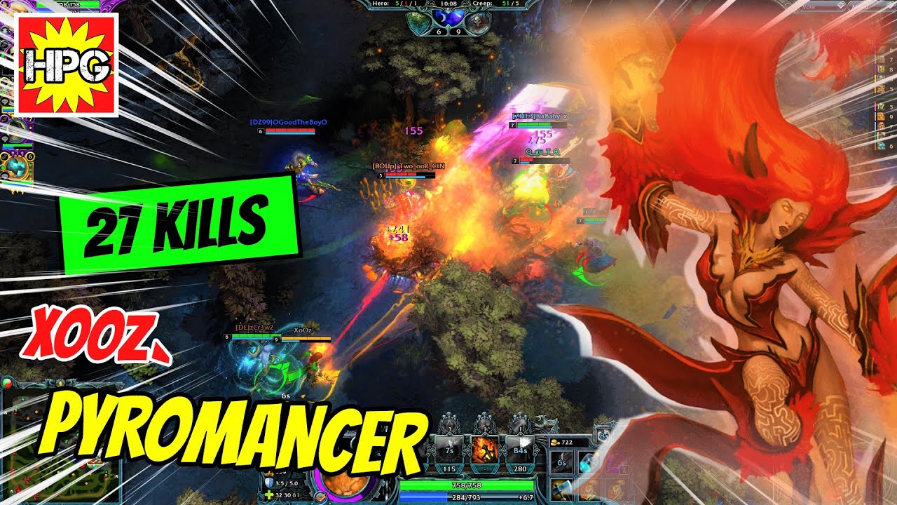 HON PYROMANCER GAMEPLAY | XoOz` | Diamond - NM - YouTube
