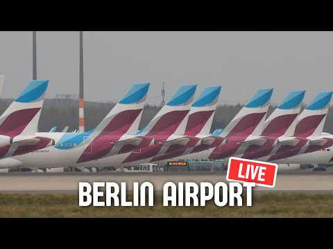 LIVE BER Plane Spotting at Berlin Airport on 15th April 2026