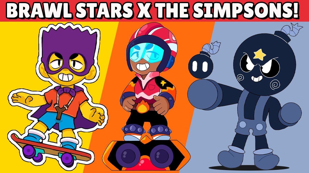 Brawl Stars X The Simpsons Concept & Skins Ideas - YouTube