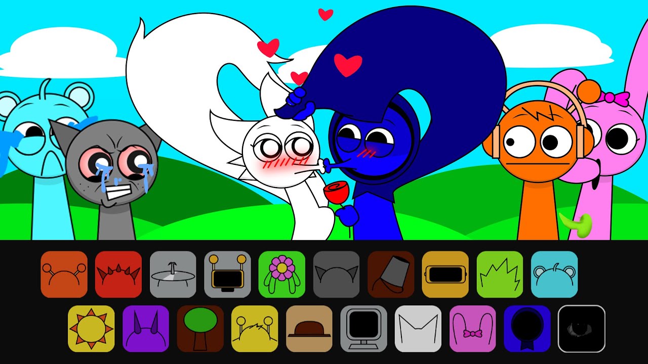 Sprunki Sinner Edition, But Finger Heart Part 2 - Sprunki New SUS LOVE ...