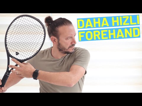 DAHA HIZLI Bir FOREHAND için 3 TÜYO 1 DRİLL!! - Forehand Acceleration