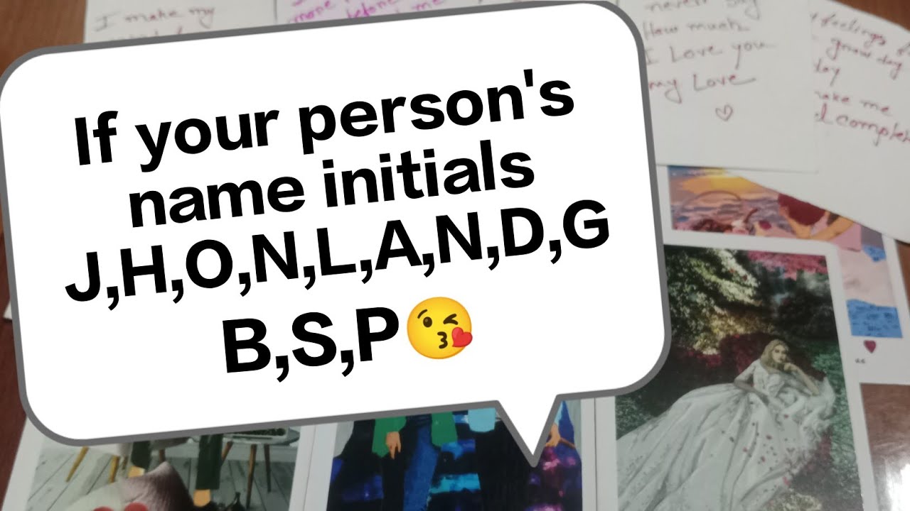 If your person's name initials J,H,O,N,L,A,N,D,G,B,SO😘 emotional ...