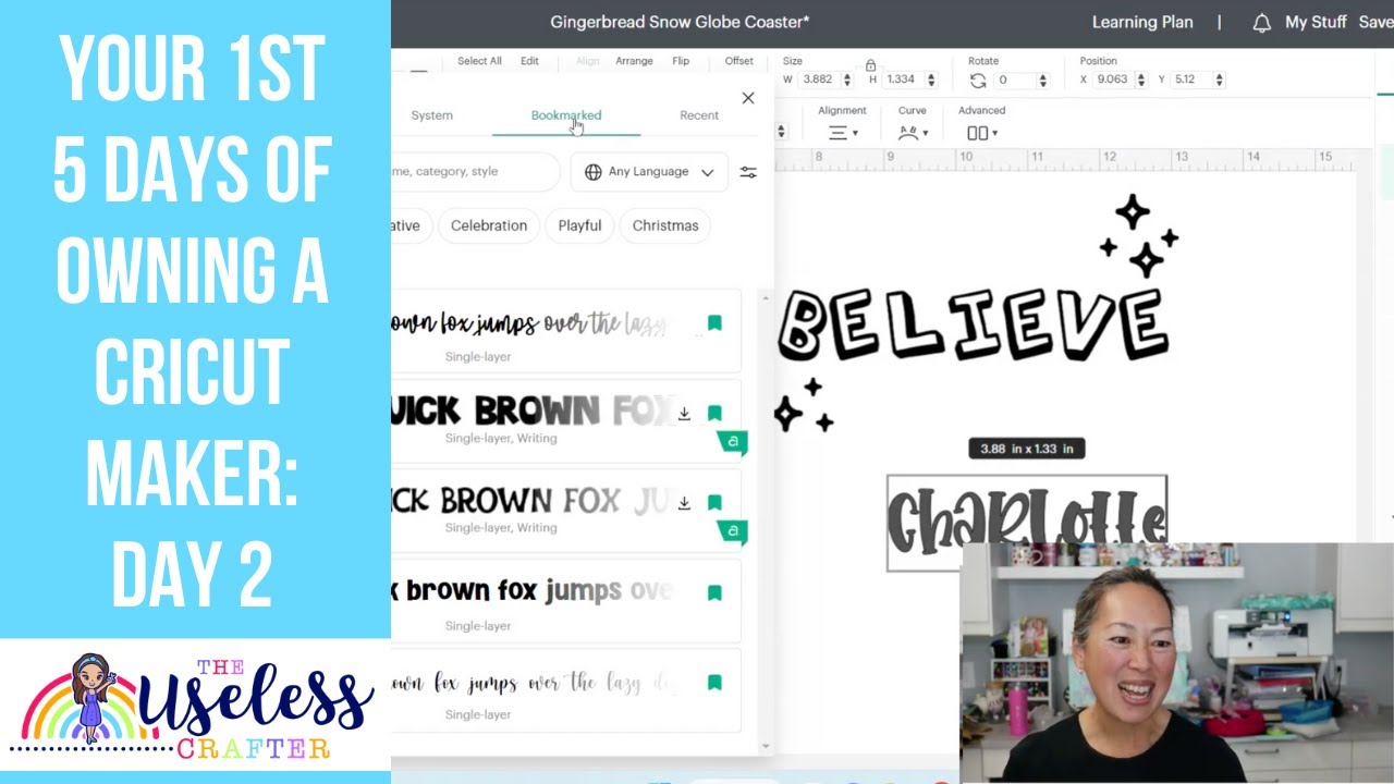 Intro to the Cricut Maker: Your First 5 Days. Day 2 - Intro To Design ...