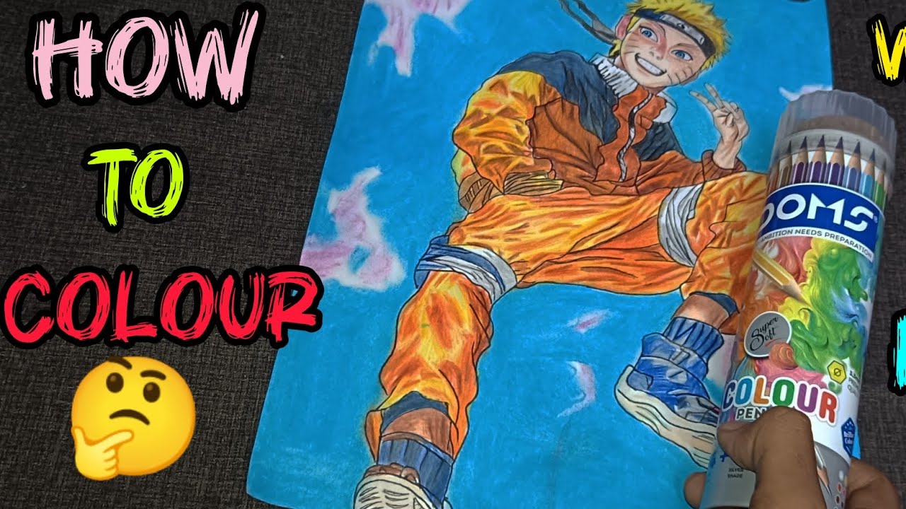 How to draw with like a pro 🤔 how to shade with pencil colour 🥰 how to ...