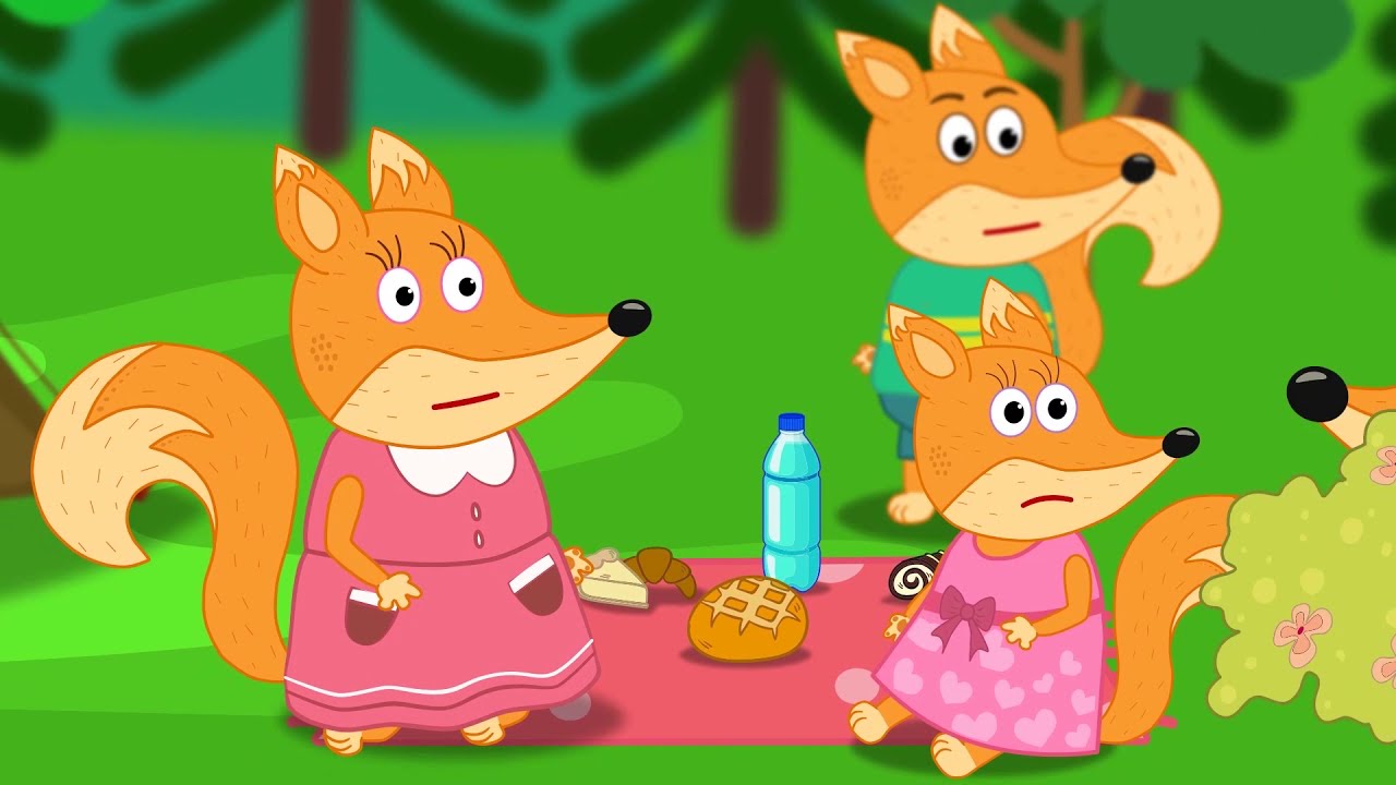 Fox Family Сartoon for kids #403 - YouTube