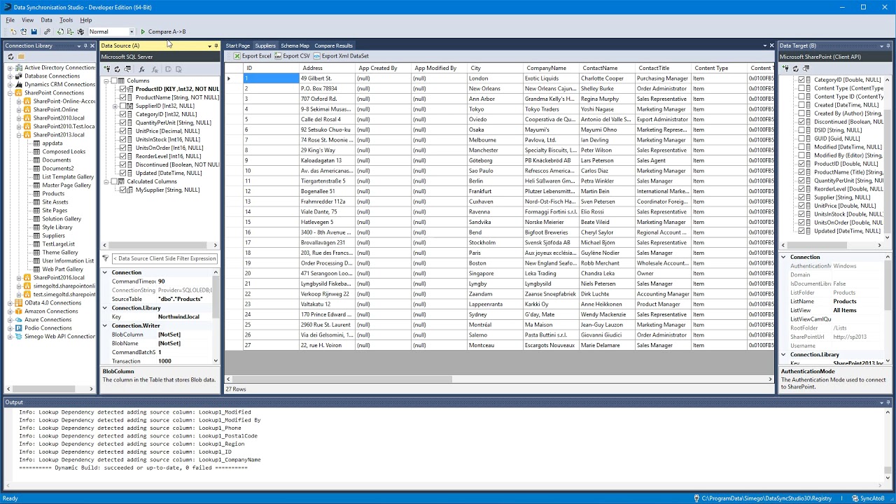 How to Perform a Manual Lookup in SharePoint using Data Sync - YouTube