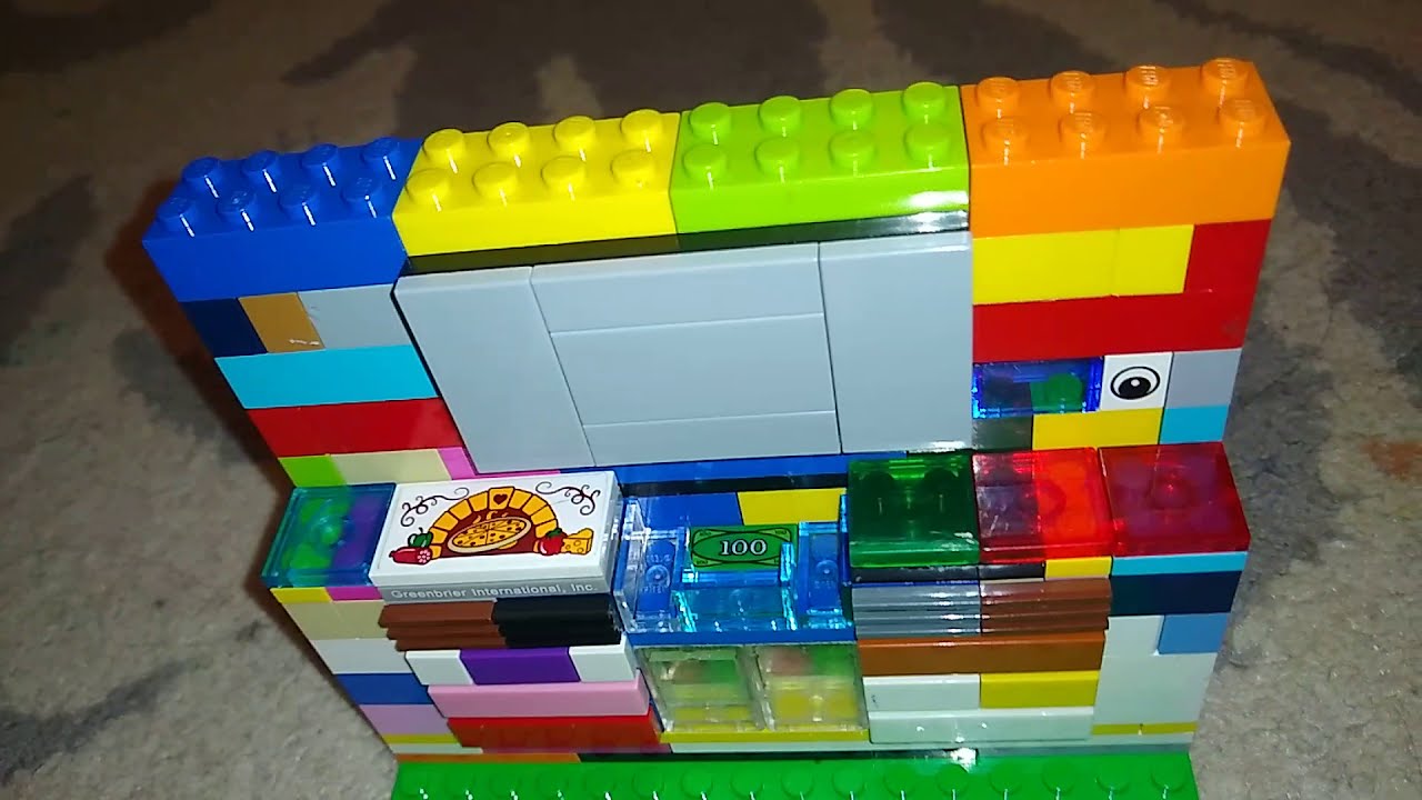 How to build Lego Flat Screen TV - YouTube