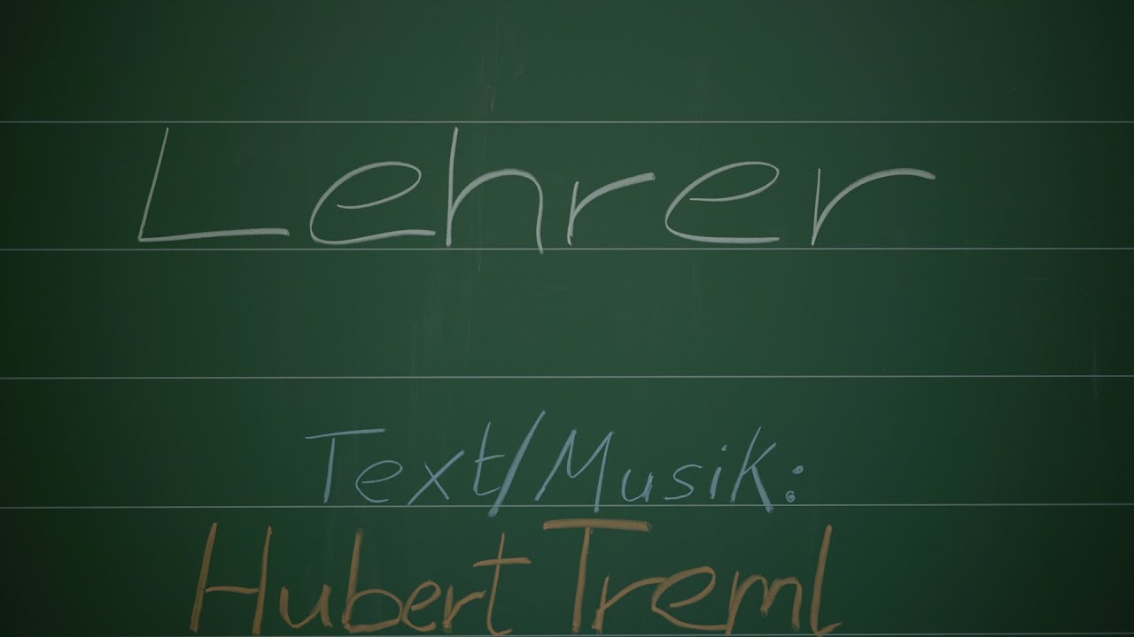 Hubert Treml - Lehrer - YouTube