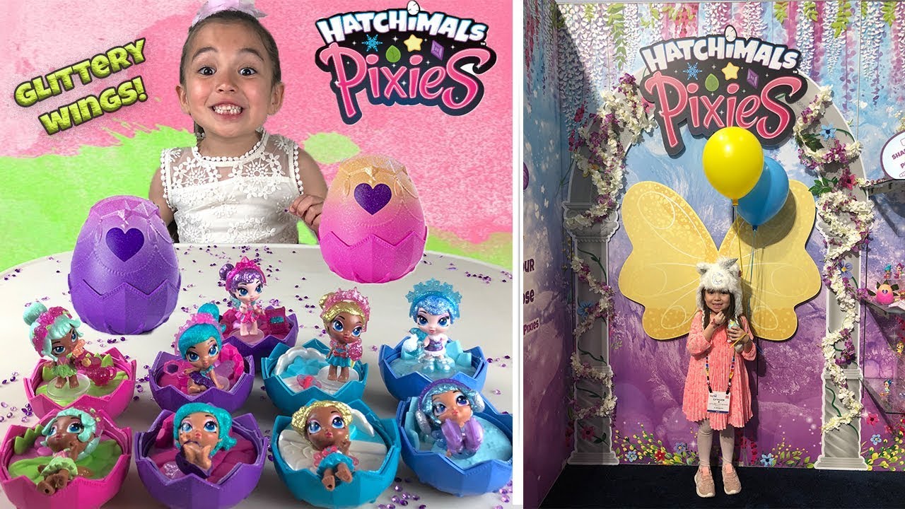Hatchimals Pixies | New York Toy Fair SpinMaster New Toys 2019 - YouTube