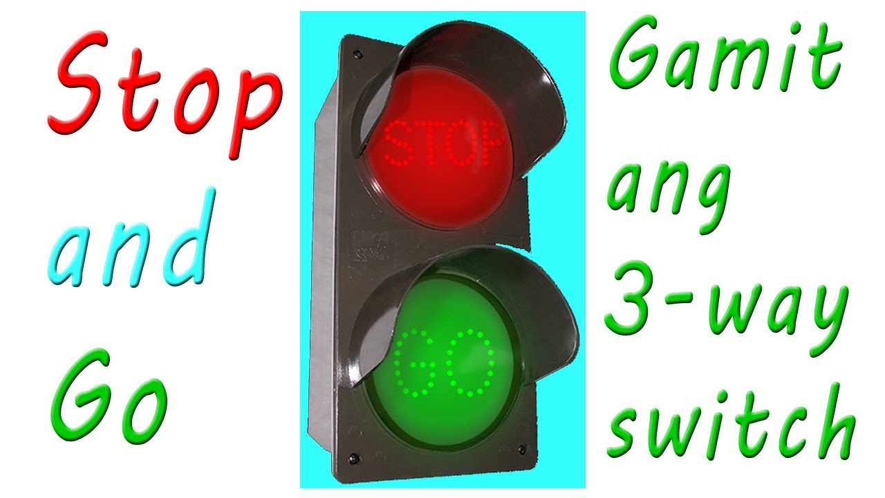 How to wire a Stop and Go Operation Using Three-Way Switch (Manual ...