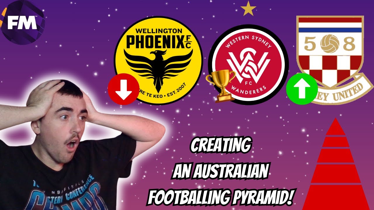I CREATED AN AUSTRALIAN PYRAMID ON FOOTBALL MANAGER! - YouTube