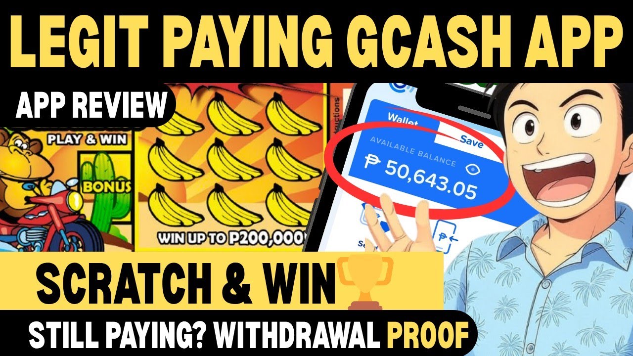 SCRATCH CARD GIVVY APP LEGIT PAYING GCASH APP WITHDRAWAL PROOF - YouTube