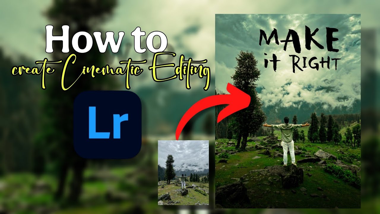 Mountain Cinematic photo Editing in Lightroom Mobile 📲!! And Colour ...