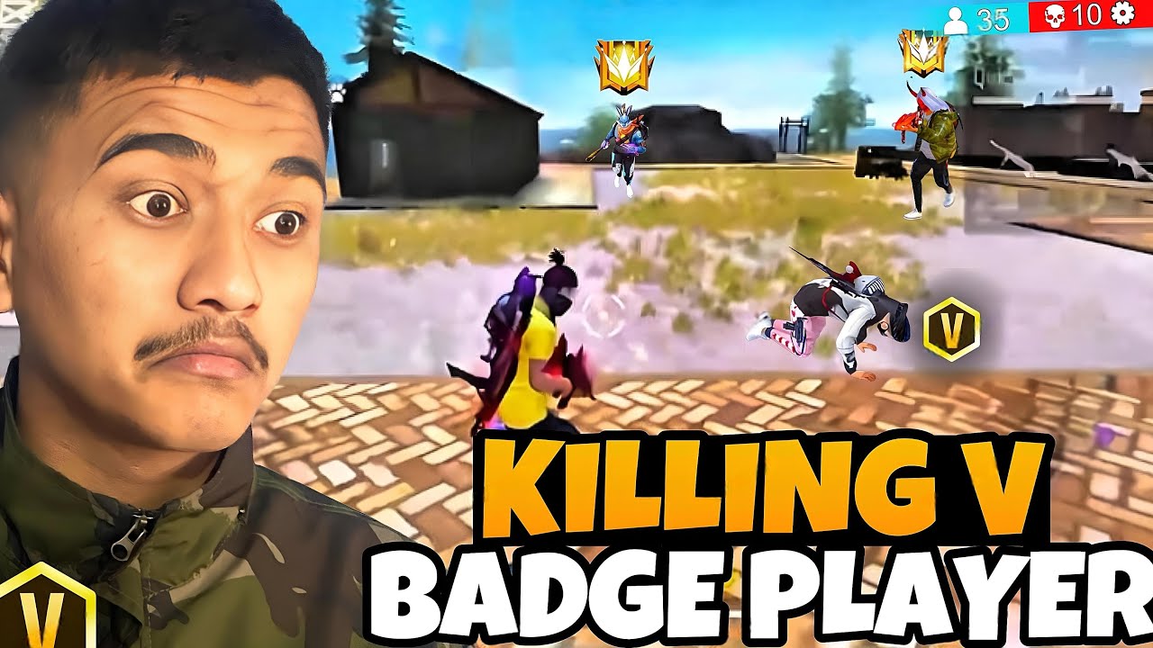 WE KILL V BADGE PLAYER 💪💀AND WAIT FOR TWIST AT LAST😂 - YouTube