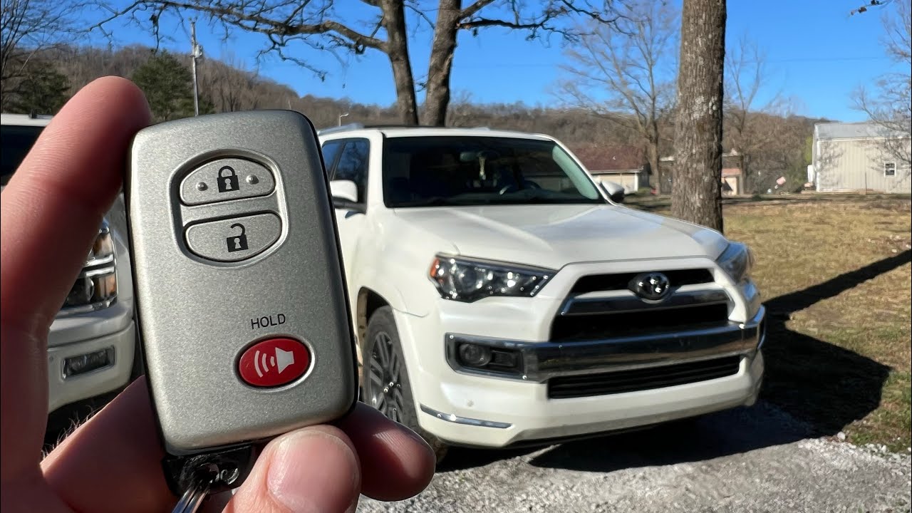 Install OEM Remote Start 2010 - 2019 Toyota 4Runner Push to Start - YouTube