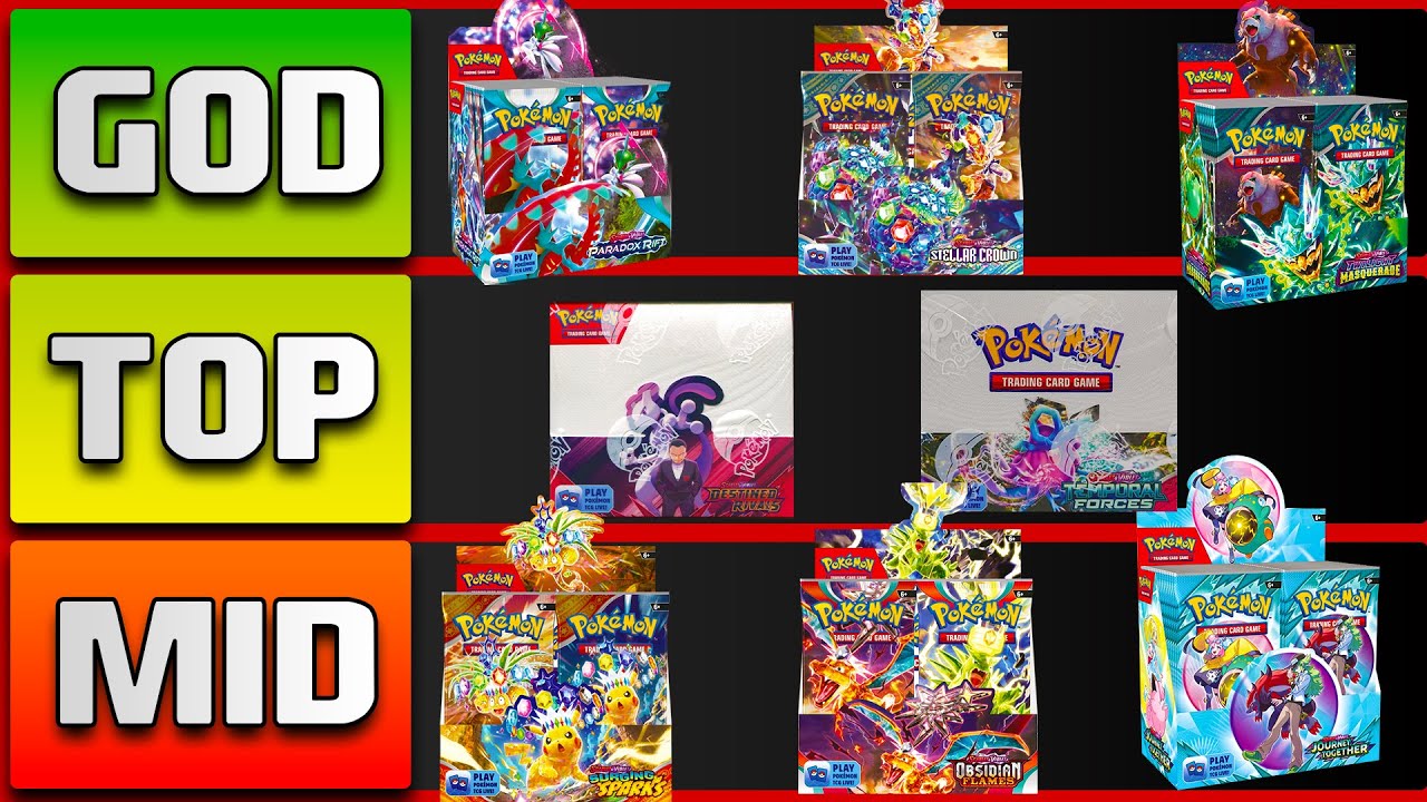 The Best Pokemon Scarlet & Violets Booster Boxes to Buy in 2026 - YouTube