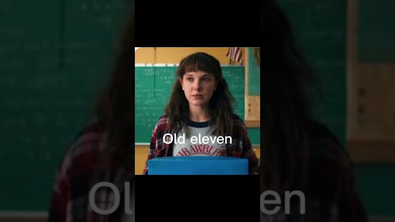 Old eleven vs new eleven #stangerthings - YouTube