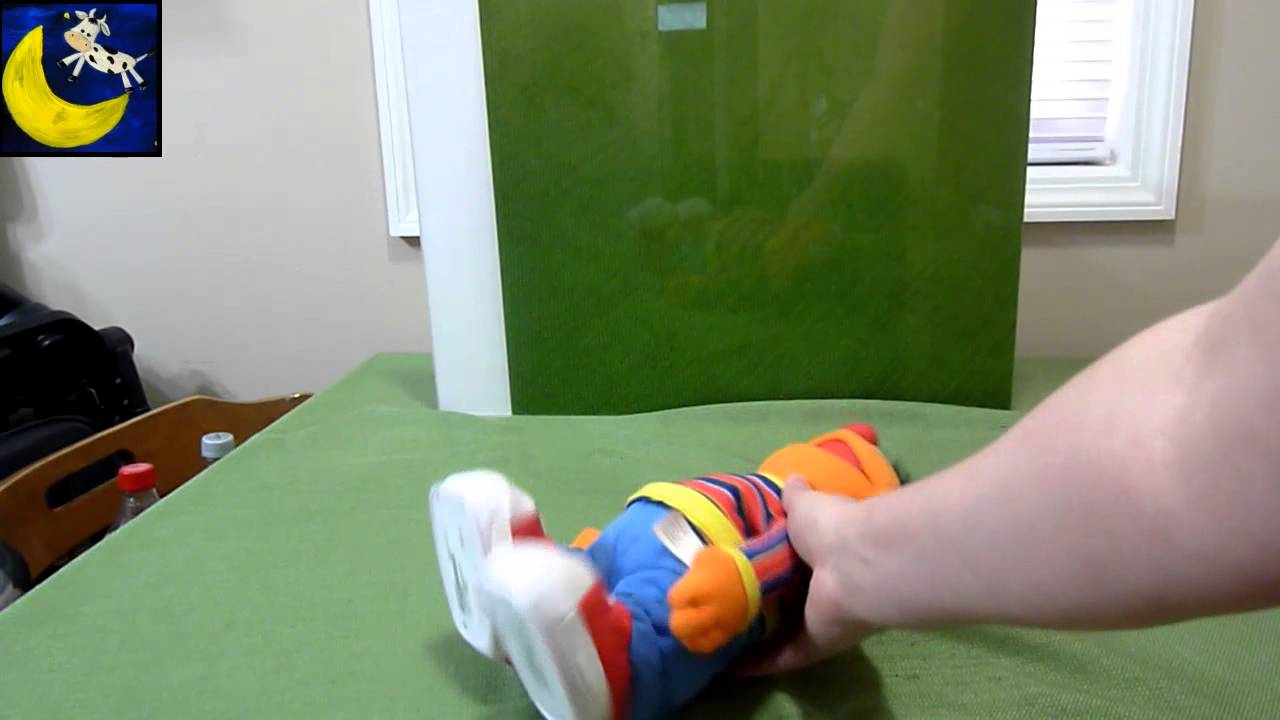 TMX Tickle Me Ernie from Fisher Price Mattel 2006 Review - YouTube