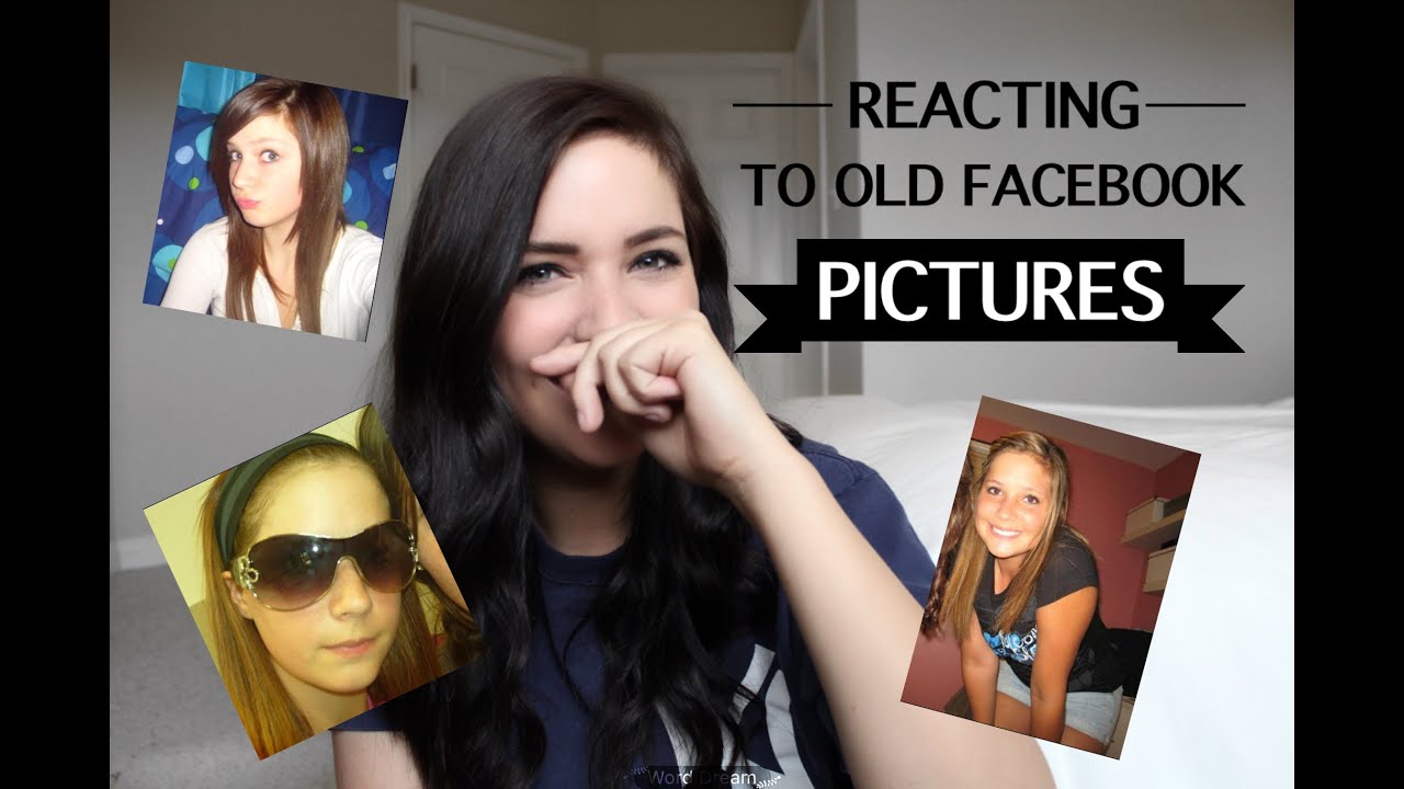 Reacting To Old Facebook Pictures! - YouTube