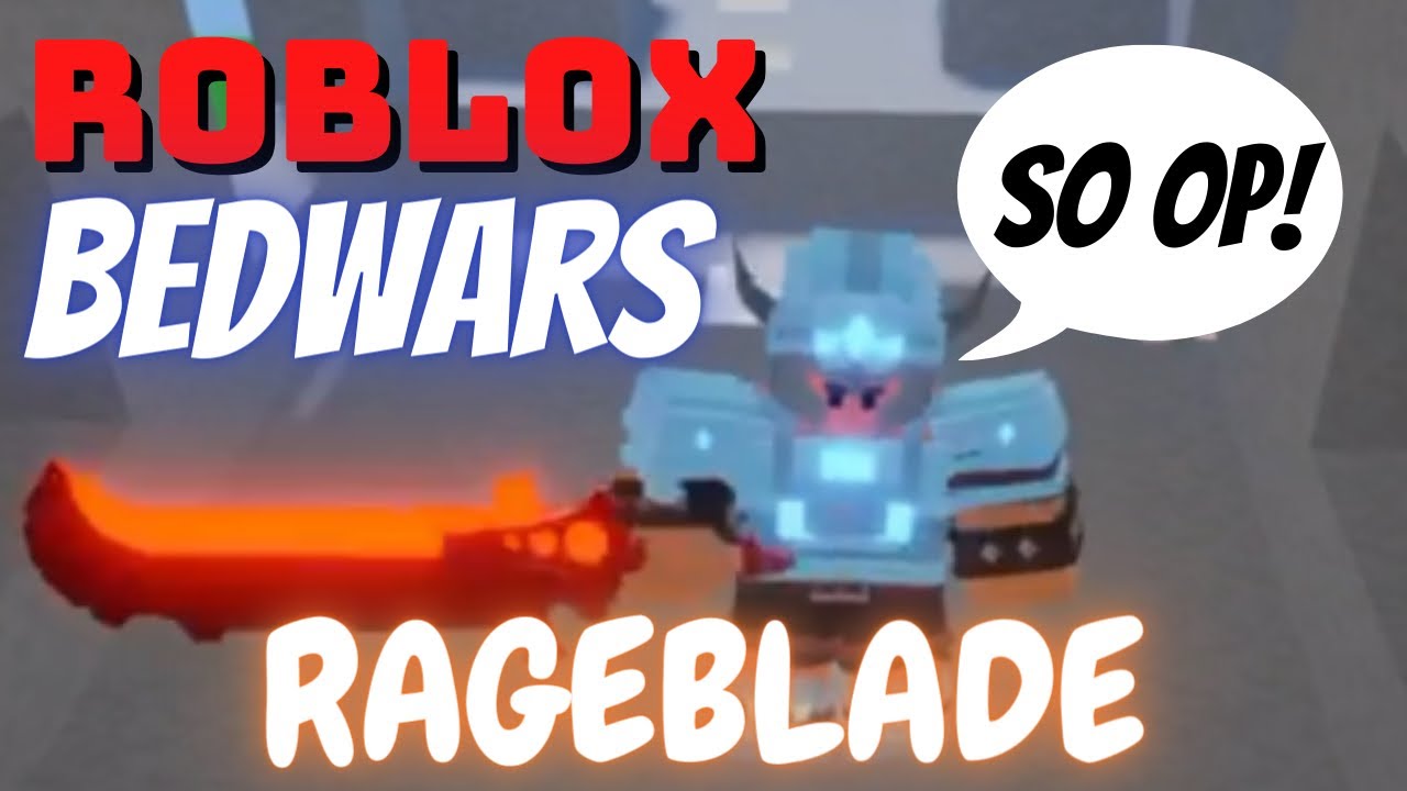 Barbarians Rageblade Is Op Roblox Bedwars Youtube
