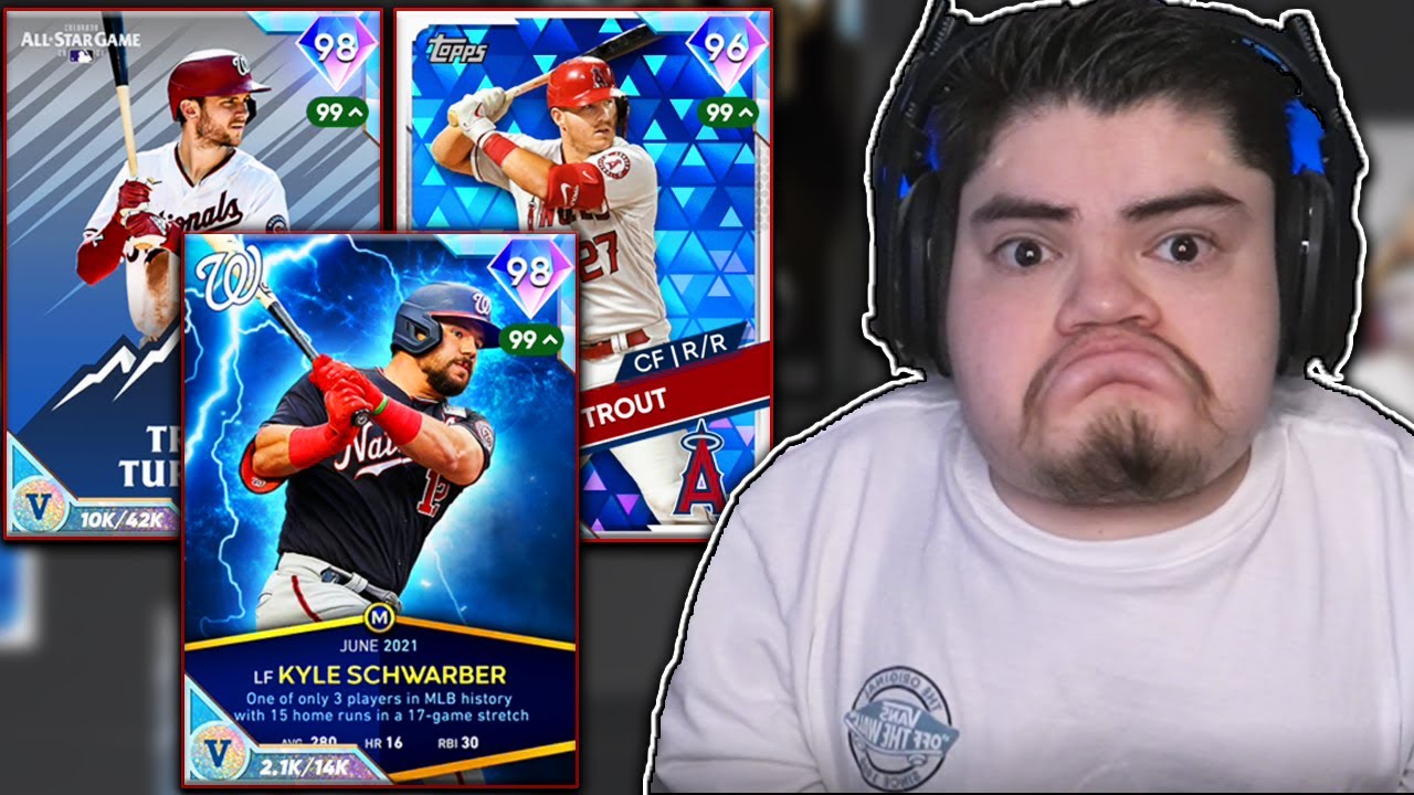 WE CREATED A LINEUP WITH ONLY SUPERFRACTORED PLAYERS | MLB The Show 21 ...