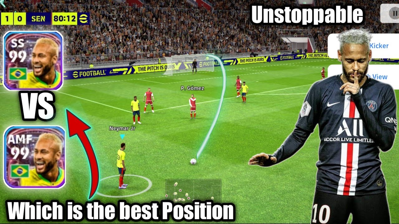 Which is the best Position of Neymar Jr highlight card in efootball ...