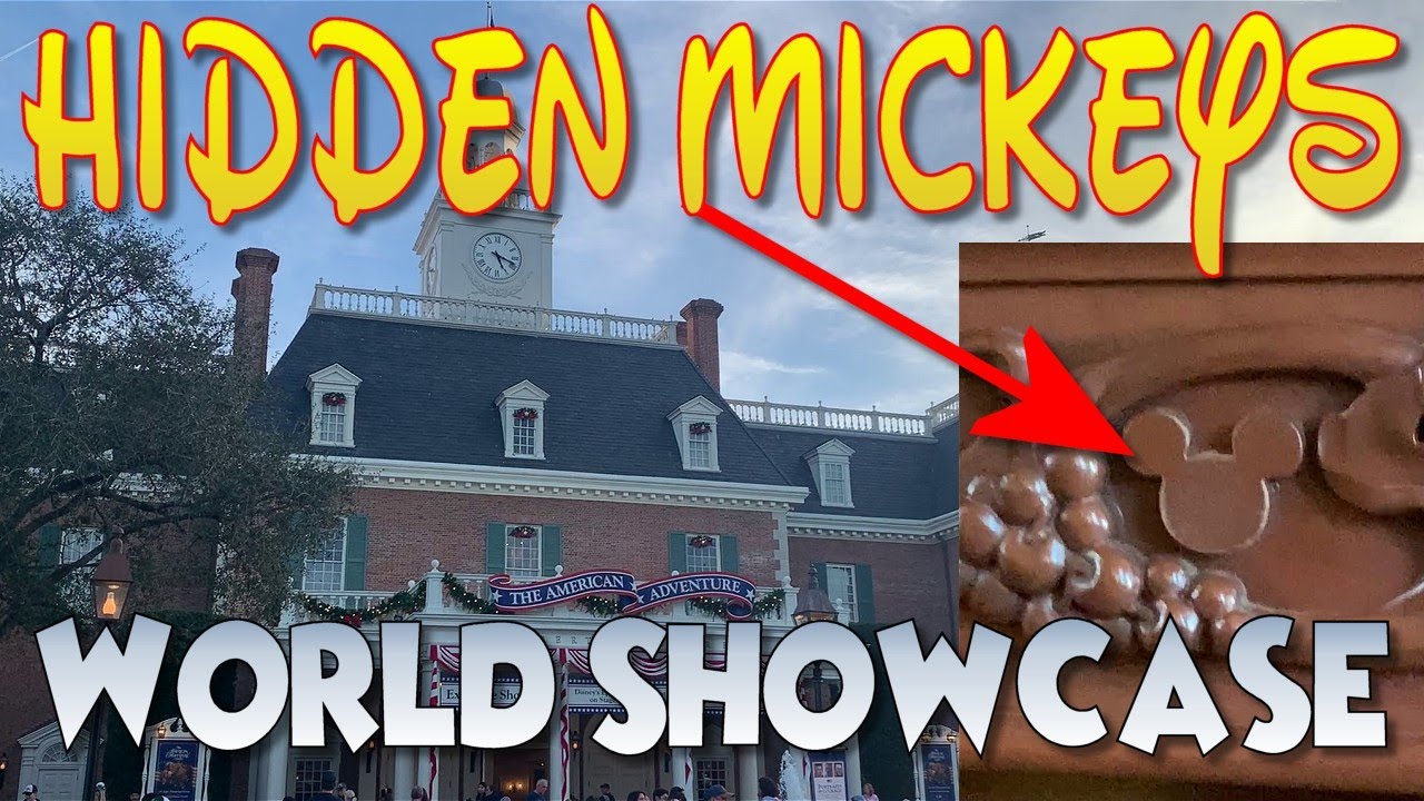 Hidden Mickey Hunt at EPCOT's World Showcase!!! - YouTube