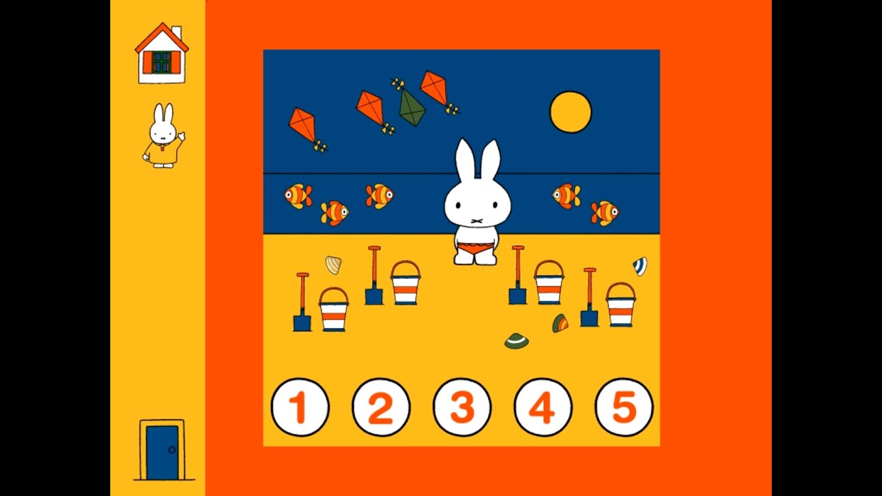 Miffy Plays with Numbers Gameplay - YouTube