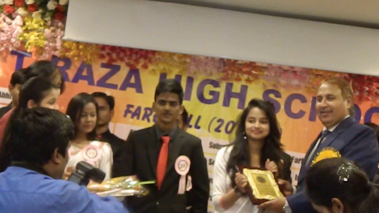 T RAZA HIGH SCHOOL Farewell memories - YouTube