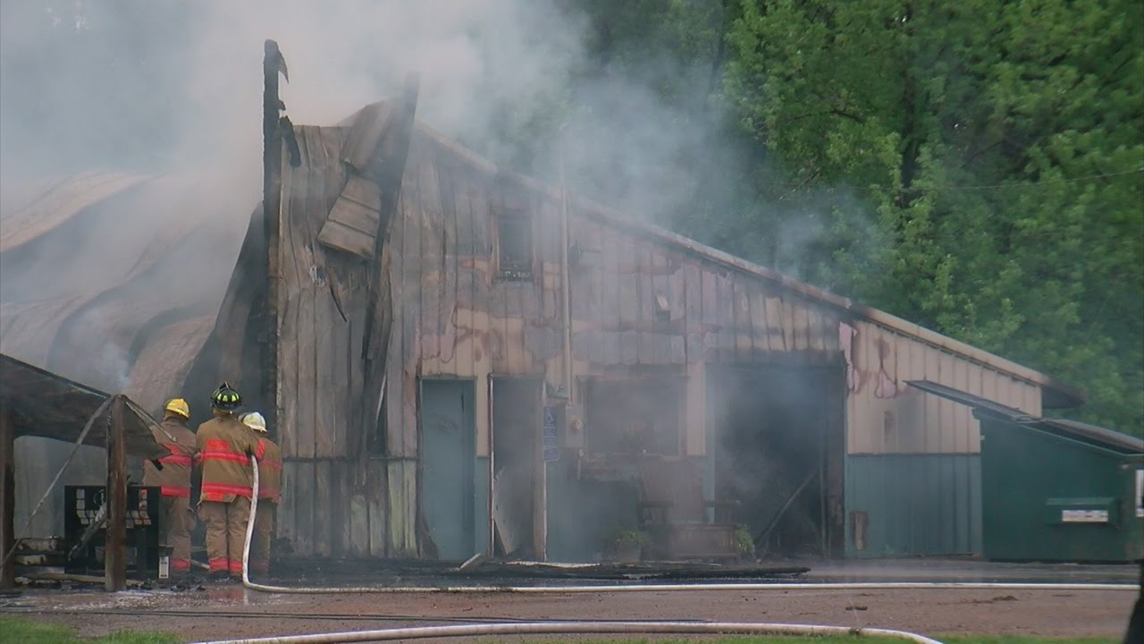 Officials: Matches Likely To Blame In St. Michael Barn Fire - YouTube
