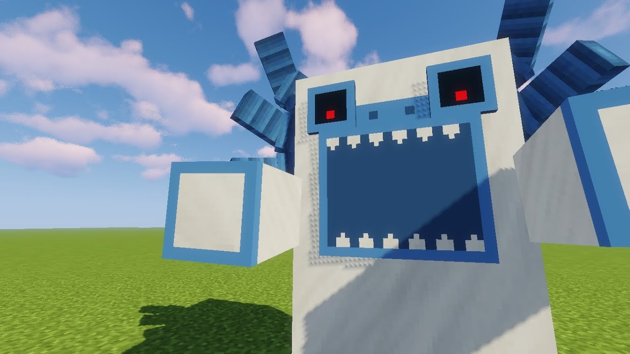 Frostmaw Vs. Alpha Yeti in Minecraft - YouTube
