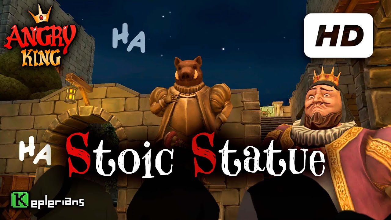 ANGRY KING Full CUTSCENES 📽 Stoic Statue 👑 High Definition - YouTube