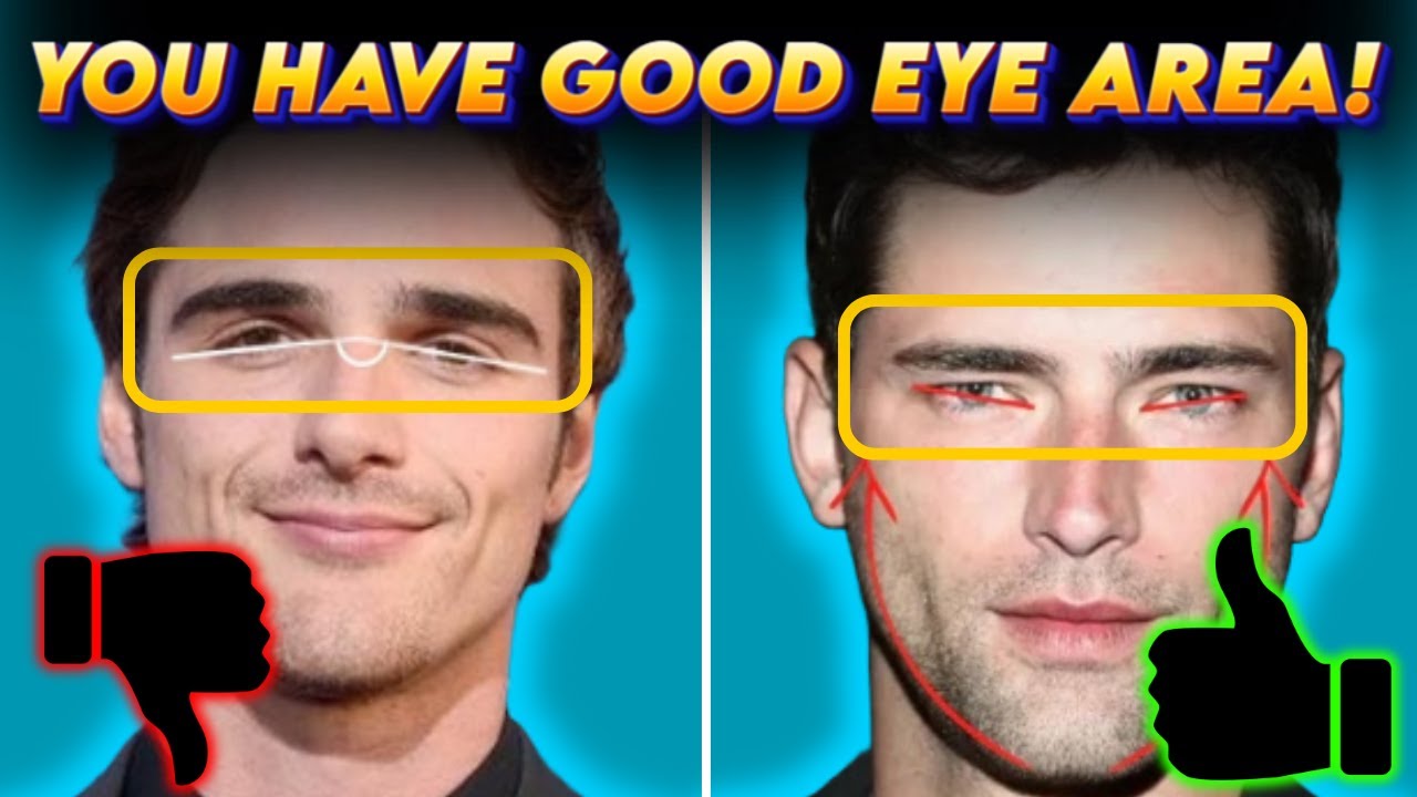 4 Signs That Prove You Have Good Eye Area (Canthal Tilt) - YouTube
