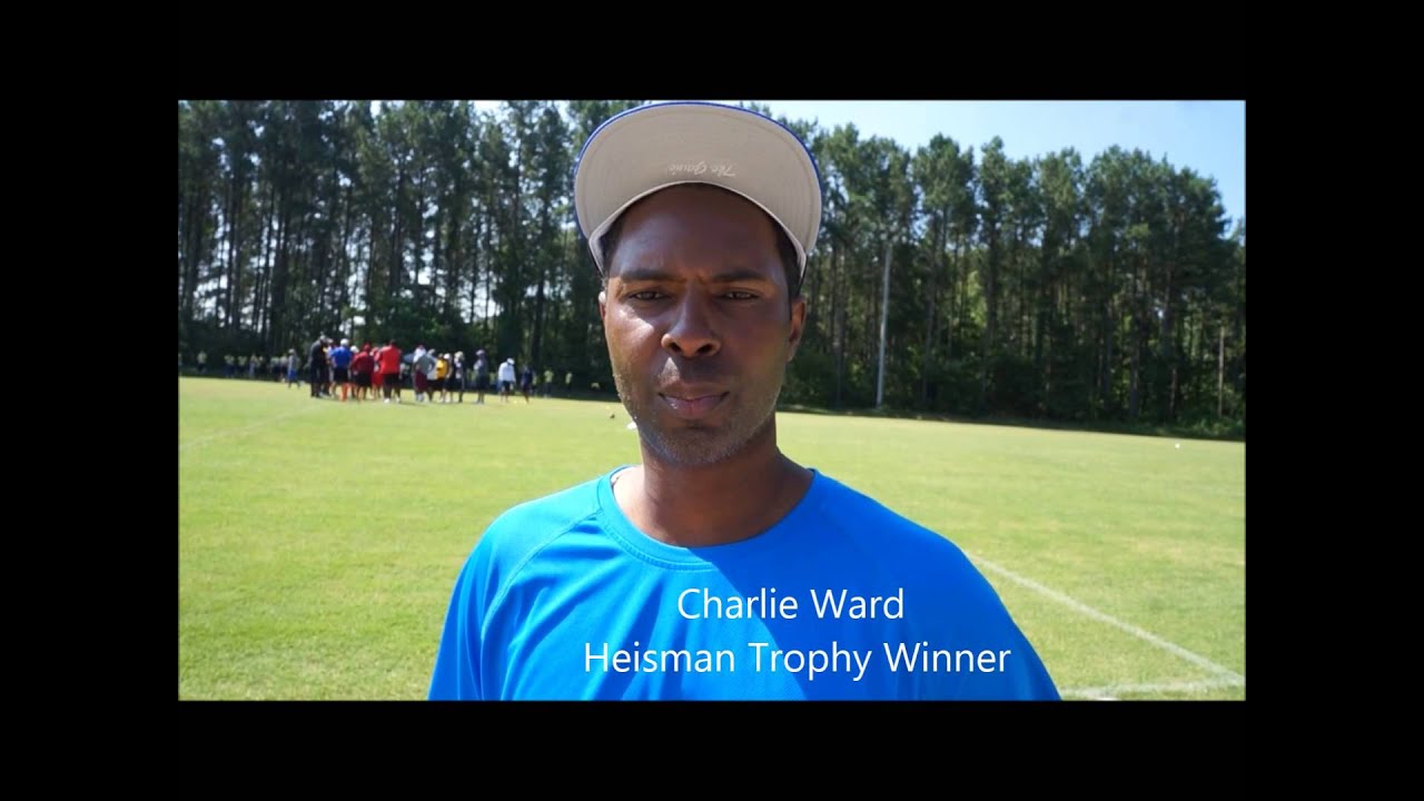 Heisman Trophy Winner Charlie Ward on FSI Camp Sideline - YouTube