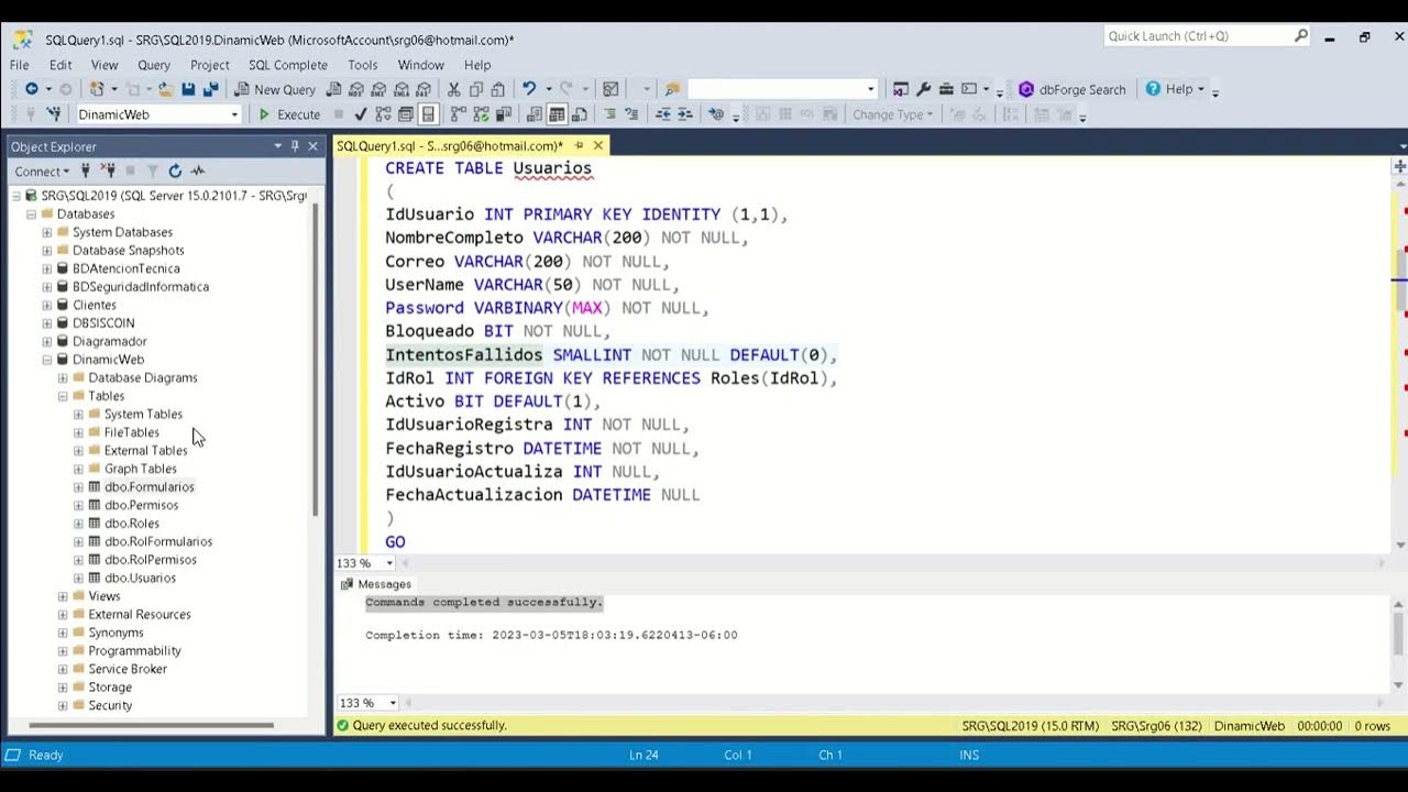 Creando El Contexto De La Base De Datos Con Entity Framework C Y Sql Server Youtube